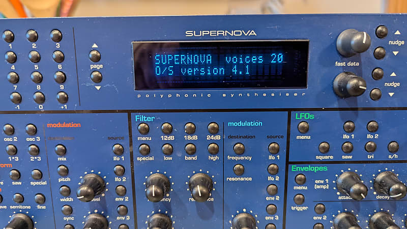 Novation Supernova Synthesizer | Reverb
