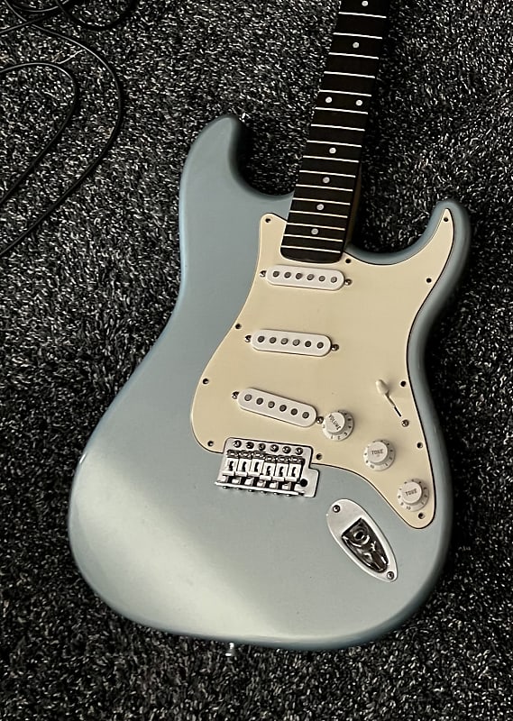 Custom Agave Blue Stratocaster | Reverb