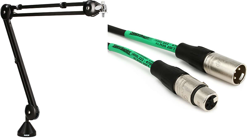 Rode PSA1 Desk-mounted Broadcast Microphone Boom Arm Bundle | Reverb