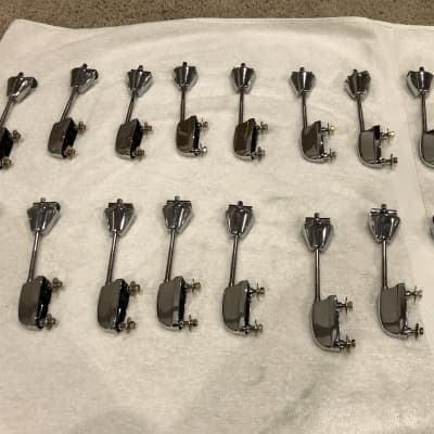 Yamaha Stage Custom Bass Drum Lugs + Claws + Tension Rods | Reverb