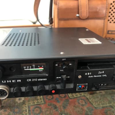 Uher CR 210 Stereo 1974-1979 - Black | Reverb