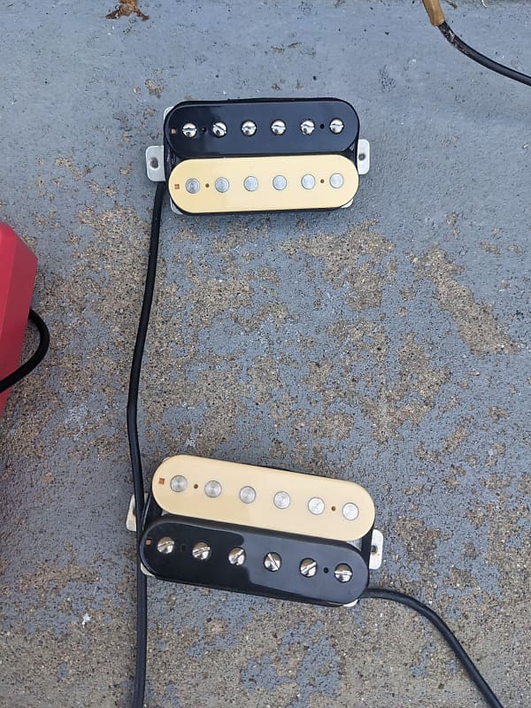 GFS KP - Vintage 59 ZEBRA Alnico Humbucker Set 2010s - Zebra | Reverb