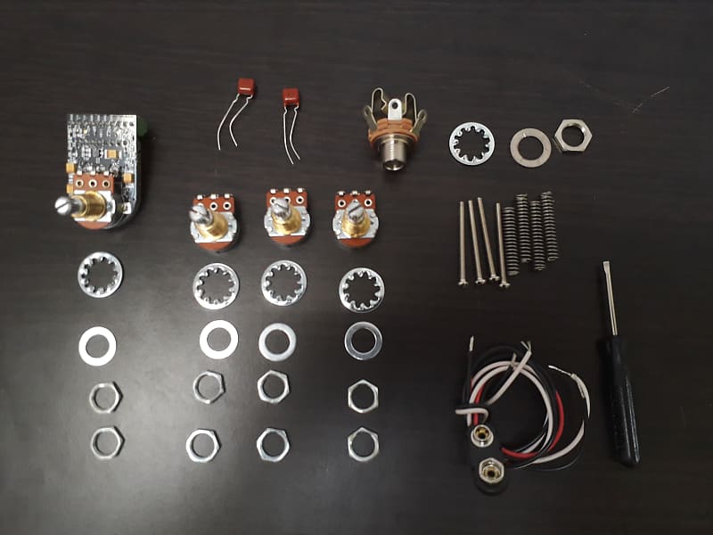 Seymour Duncan BMP-1 Blackouts Pre Long Pot Kit | Reverb