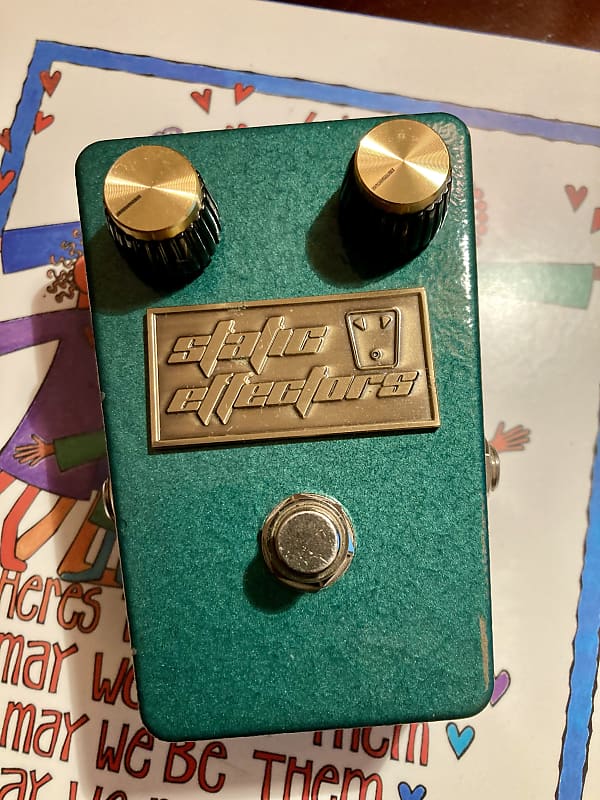 Static Effectors Treble Booster Emerald Green edition | Reverb