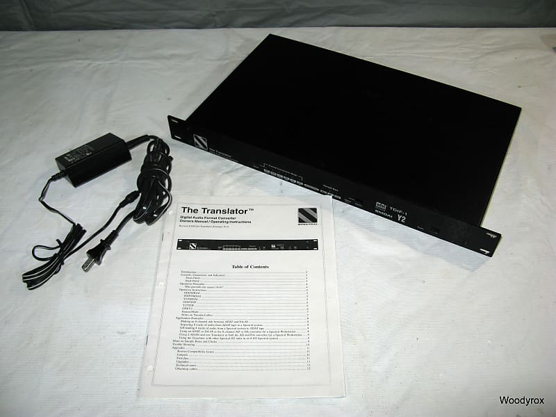 Digital Audio Format Converter Spectral Translator TDIF-1, | Reverb