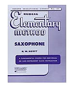 Rubank Elementary Method - SAXOPHONE | Reverb