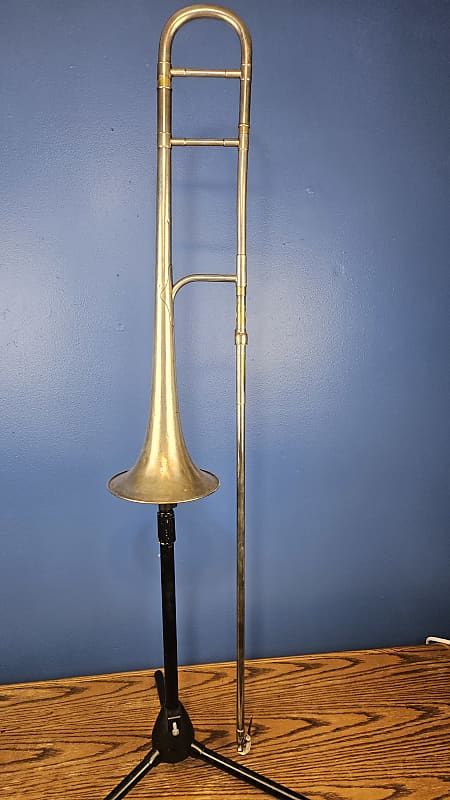 King Small Bore Trombone 1915-25 - Satin Silver | Reverb