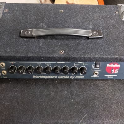 SWR Workingman's 15 160w Bass Combo Amp, 15" Speaker, Piezo | Reverb