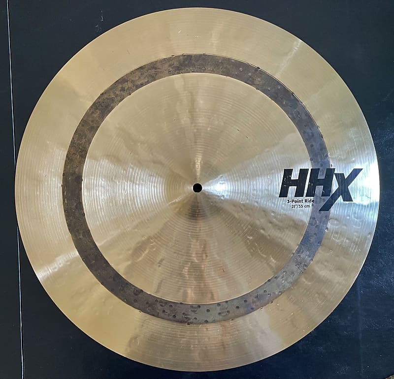 Sabian 21 inch HHX 3-Point Ride Cymbal 12118XNJD 2024 | Reverb