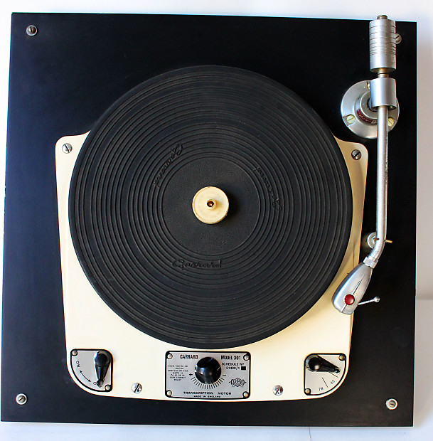 Garrard 301 Grease Bearing Turntable 1950's Empire Cartridge | Reverb