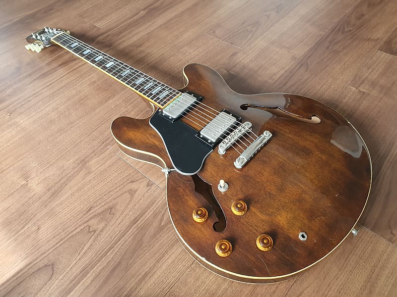 LEFTY Greco SA550 WALNUT JAPAN VINTAGE JAZZ ARCHTOP | Reverb Australia