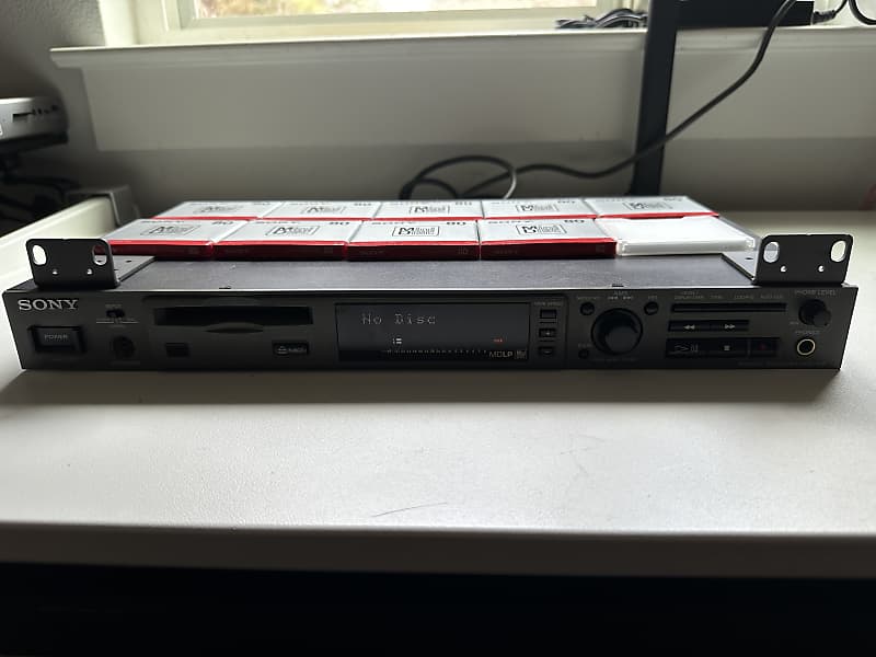 Sony MDS-E12 MiniDisc Recorder + 10 MiniDisc | Reverb