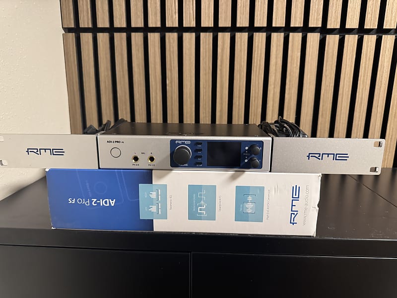 RME ADI-2 Pro FS AD/DA Converter - SIlver | Reverb