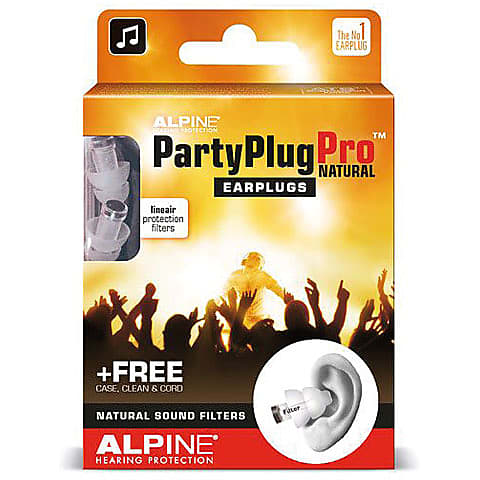 Alpine PartyPlugPro Earplugs natural | Reverb
