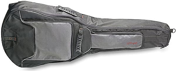 Deluxe Acoustic Guitar Padded Gig Bag With Back Straps | Reverb