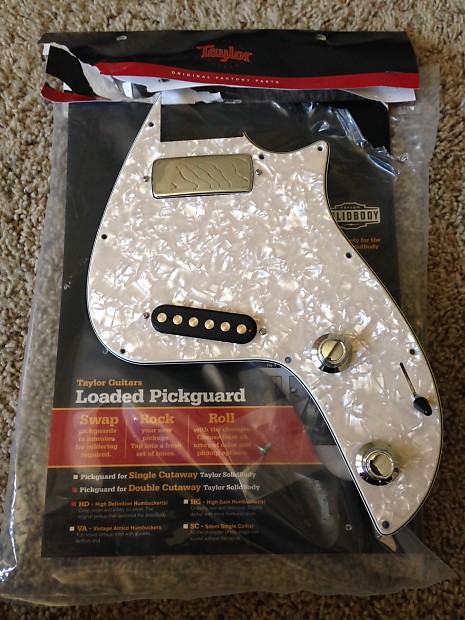 Taylor Loaded Pickguard for Solidbody | Reverb