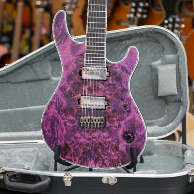 Mayones Regius 7 - Trans Black Burst Gloss | Reverb France