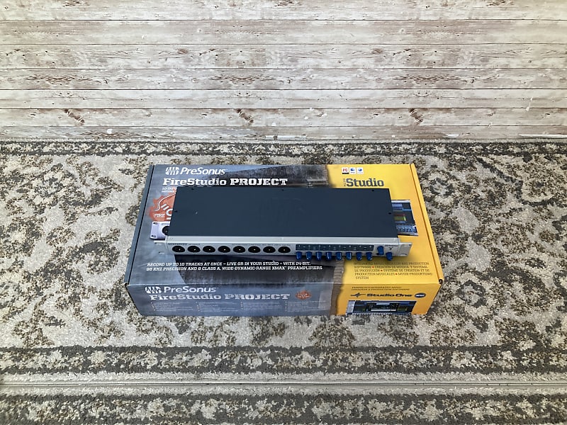 Used Presonus FIRESTUDIO PROJECT Computer Interface | Reverb