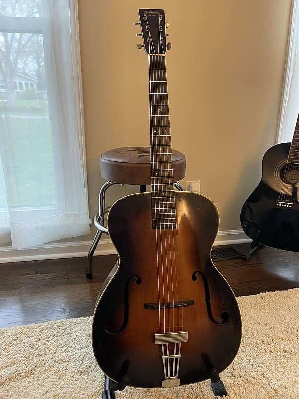 1936 Martin C-1 Pre-War Vintage Archtop Acoustic Guitar | Reverb