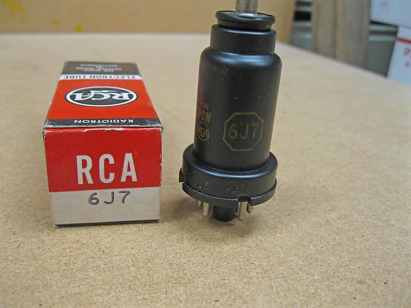 RCA NOS Metal Can 6J7 Tube | Reverb