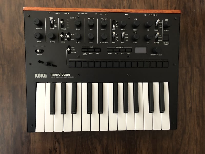 Korg Monologue Monophonic Analog Synthesizer Reverb