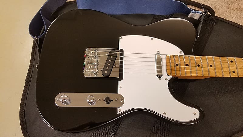 Custom Black Tele - unbranded - light weight (5.5 lbs) | Reverb