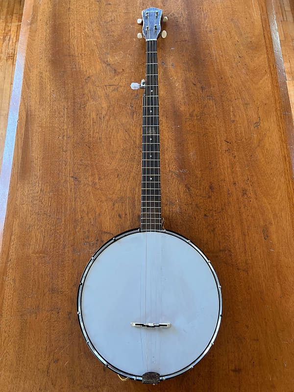 VINTAGE Harmony Reso-Tone 5-String Banjo 1960's "Regular 16" | Reverb