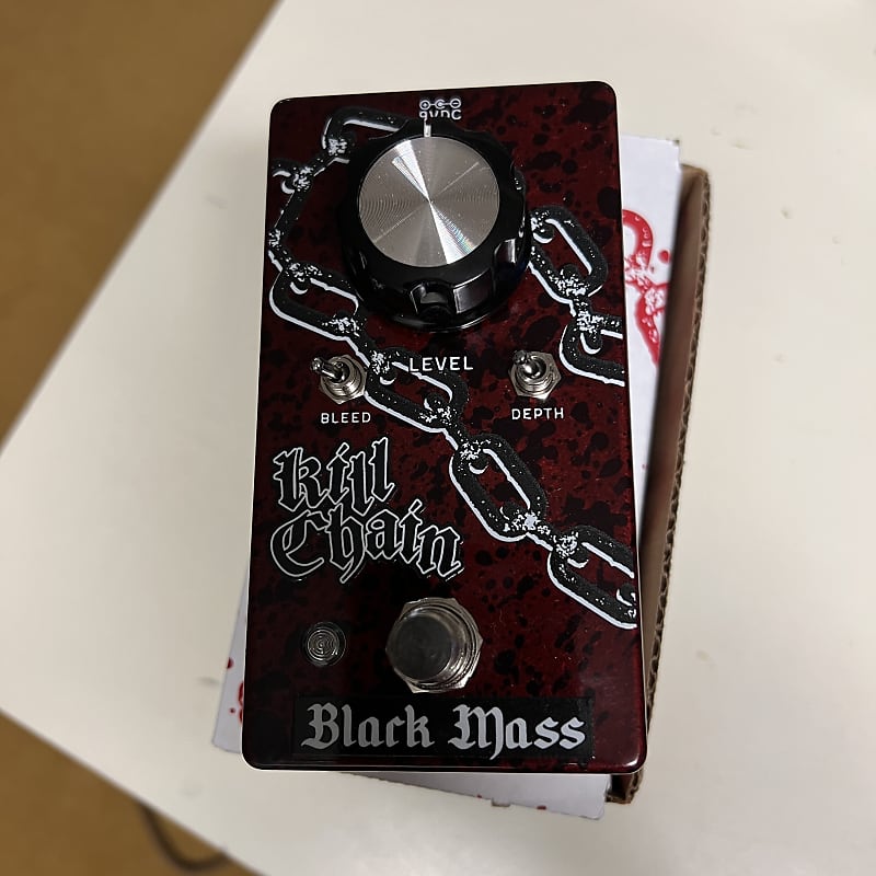 Black Mass Electronics Kill Chain Fuzz 2022 Black & Red | Reverb