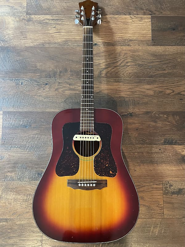 Guild D35 1974 Sunburst | Reverb