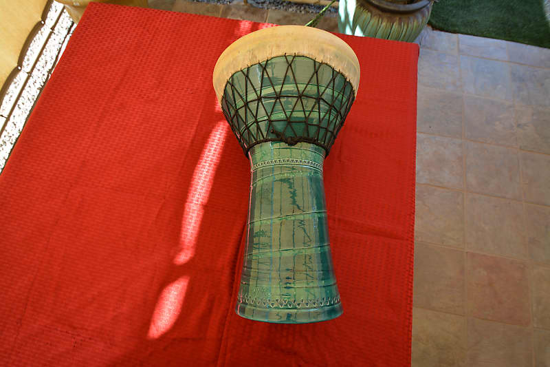 Raquy Drum Shop 10" Clay Sombati Classic Doumbek w/ Fixed | Reverb