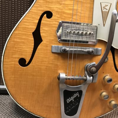 Kay Jazz II Hollow Body Electric Guitar 1960's Bigsby Vibrato | Reverb