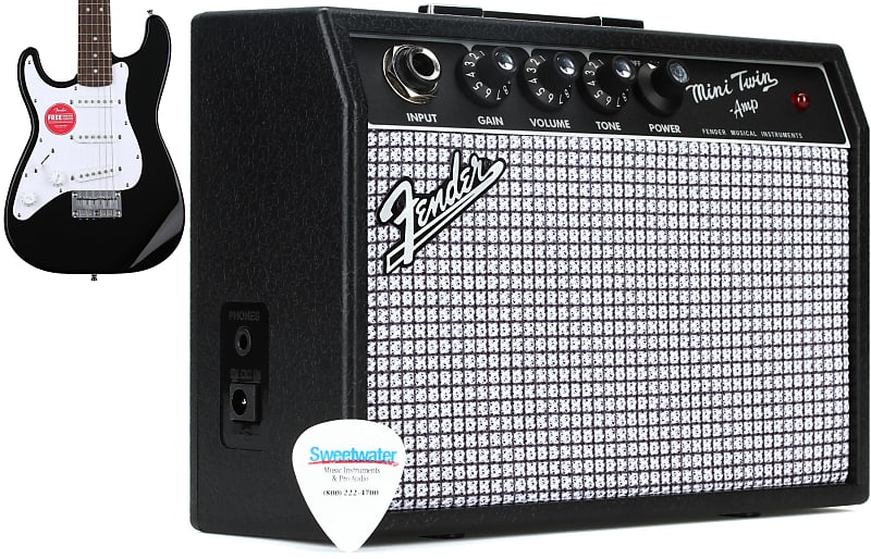 Squier Mini Stratocaster Left-handed Electric Guitar - Black | Reverb