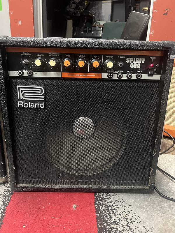 Roland Spirit 40A 70/80s - Black | Reverb