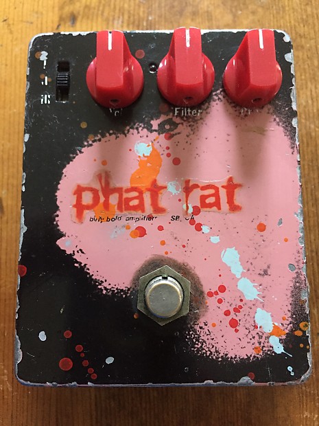 Rat Clone - "Phat Rat" Hand-Painted, Hand-Wired | Reverb