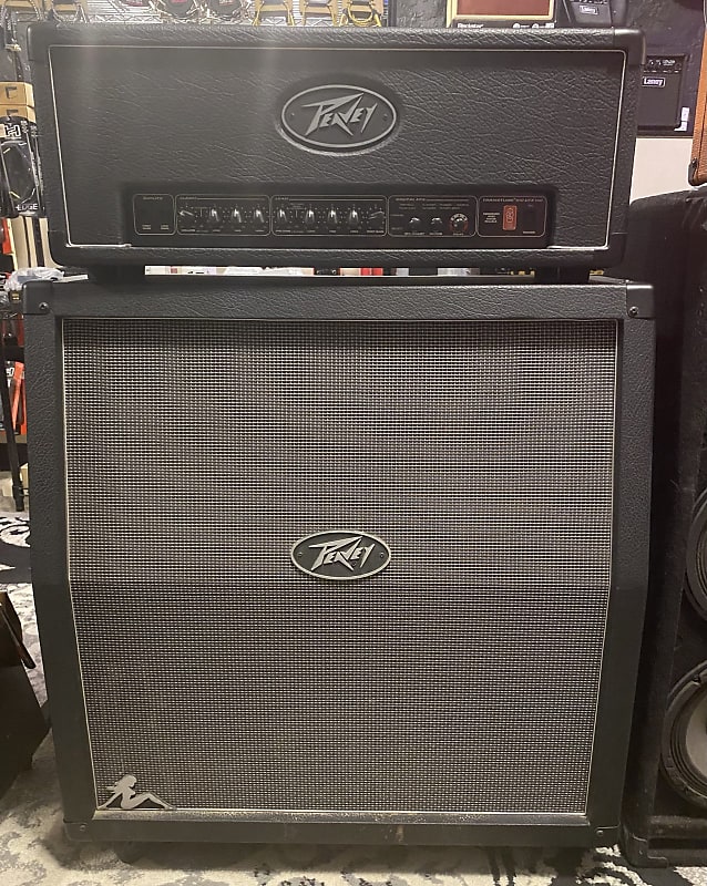 Used Peavey Transtube 100 EFX HD & Triple XXX 4x12 Slant Cab | Reverb