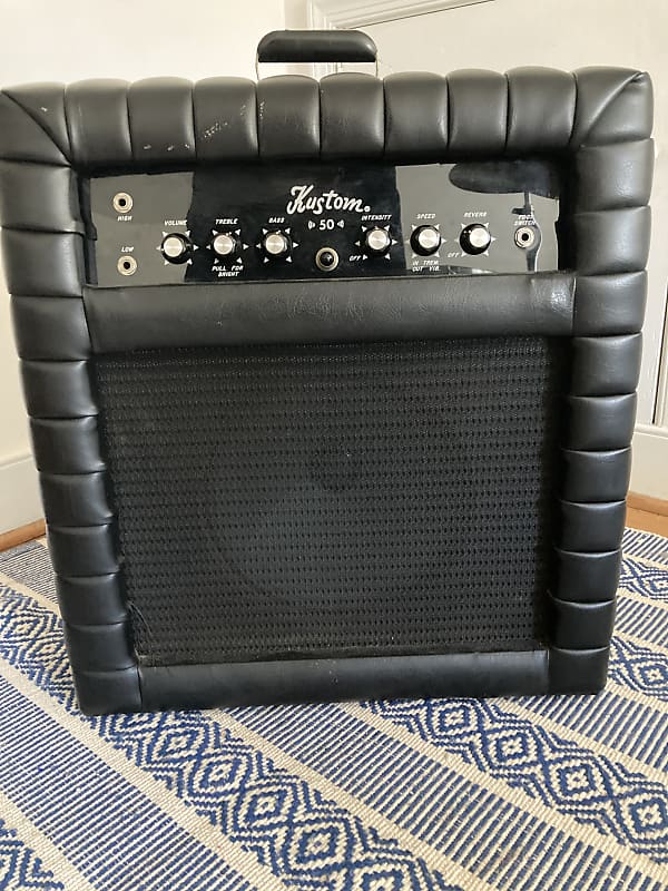 Kustom K-50-2 70s tuck'n'roll w/cover | Reverb