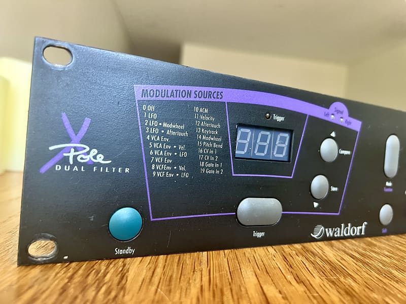 Waldorf X-Pole stereo analog filter rare | Reverb Waldorf X-Pole stereo analog filter rare | Reverb