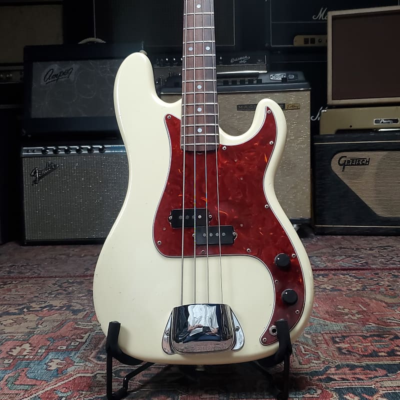1978 Greco PB-450W Precision Style Bass - White | Reverb