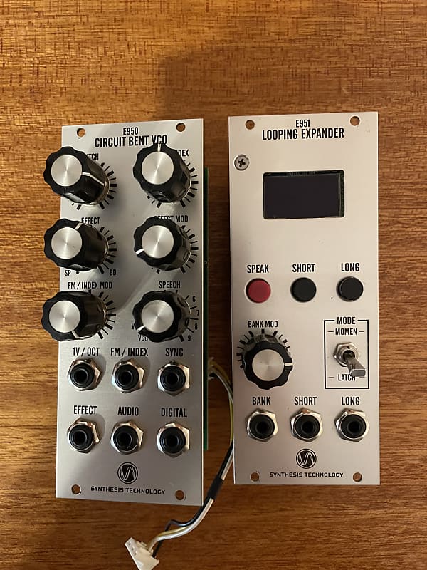 Synthesis Technology ES950 Circuit bent VCO and ES951 Looping | Reverb