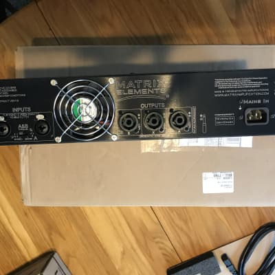 Matrix GT1000FX-2U Power Amp 2022 - Black | Reverb