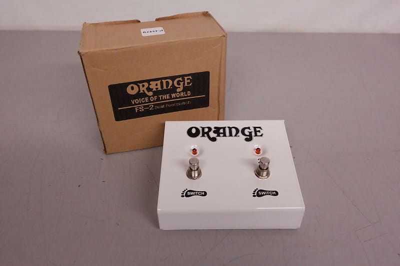 Orange FS-2 Two Button Footswitch | Reverb