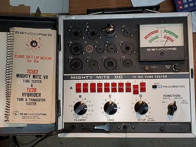Sencore TC 162 Mighty Might VII Tube Tester | Reverb