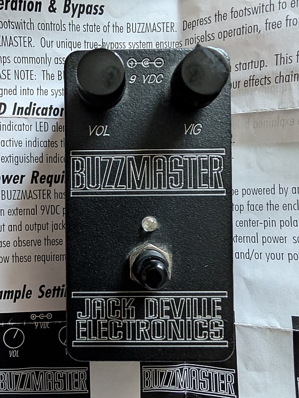 Jack DeVille Buzzmaster | Reverb