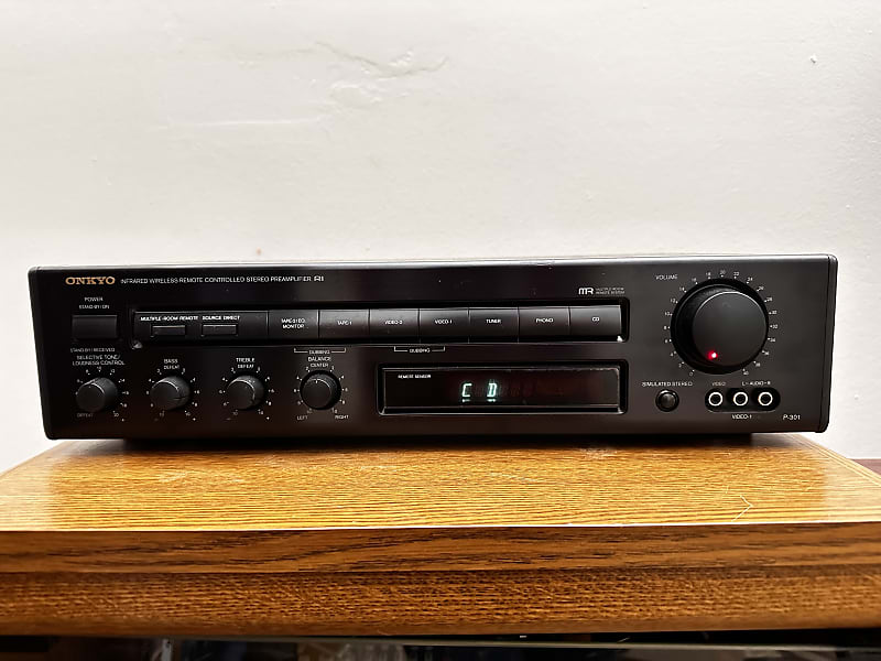 Onkyo P-301 Stereo Preamplifier | Reverb