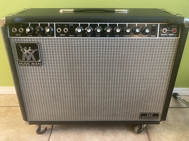 Music Man 112 Seventy-Five 1980’s - Black | Reverb
