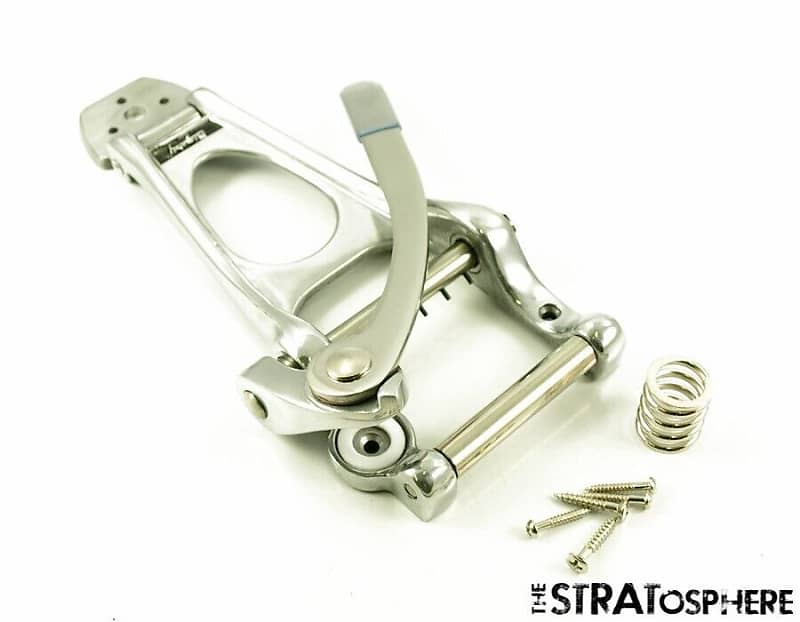 NEW USA Bigsby B12 Vibrato Tailpiece Polished Aluminum for | Reverb