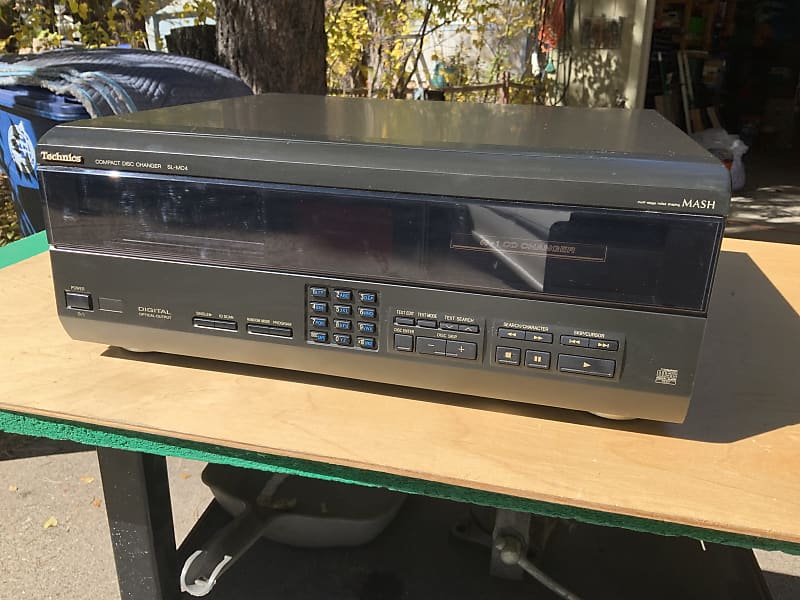 Technics Compact Disc Changer SL-MC4 60+1 CD Player 1990's | Reverb