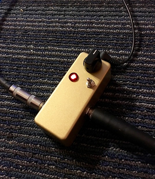 Golden Boost preamp & buffer handmade in USA | Reverb