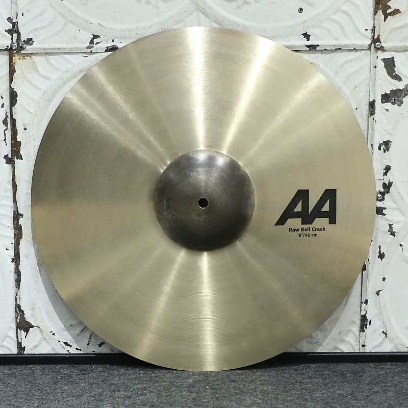 Used Sabian AA Raw Bell Crash Cymbal 18in (1424g) | Reverb Canada