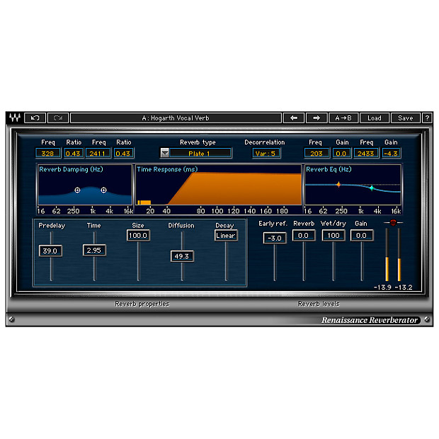 Waves Renaissance Reverb Plugin | Reverb